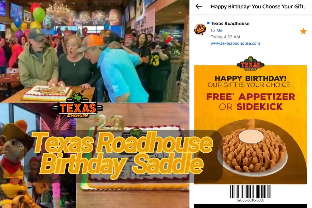 Texas Roadhouse Birthday Saddle Specials - Texas Roadhouse Menus